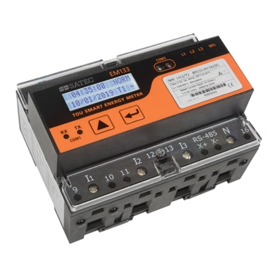 SATEC EXPERTMETER SERIES QUICK START MANUAL Pdf Download | ManualsLib