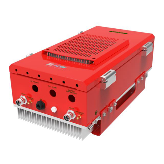 ADRF FIRE-78-4 REPEATER INSTALLATION AND OPERATING MANUAL | ManualsLib