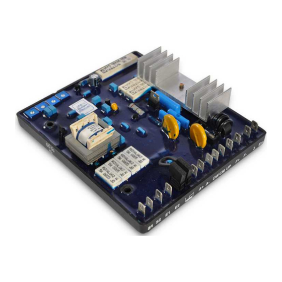 WEG AVR-A-OPT-06 CONTROLLER INSTALLATION, OPERATION AND MAINTENANCE ...