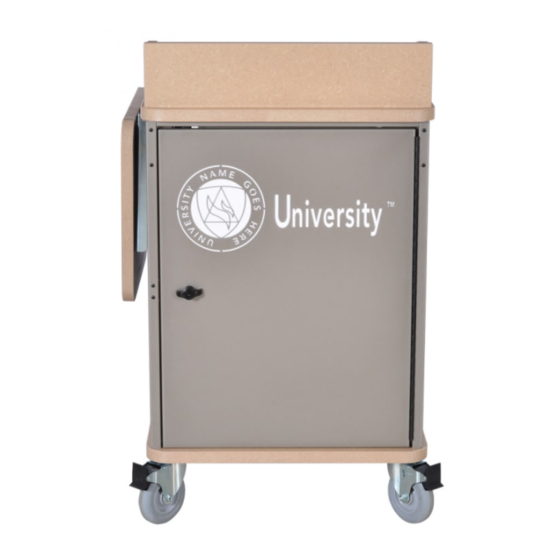 SPECTRUM INDUSTRIES INSPIRATION PLUS LECTERN INDOOR FURNISHING OWNER'S ...