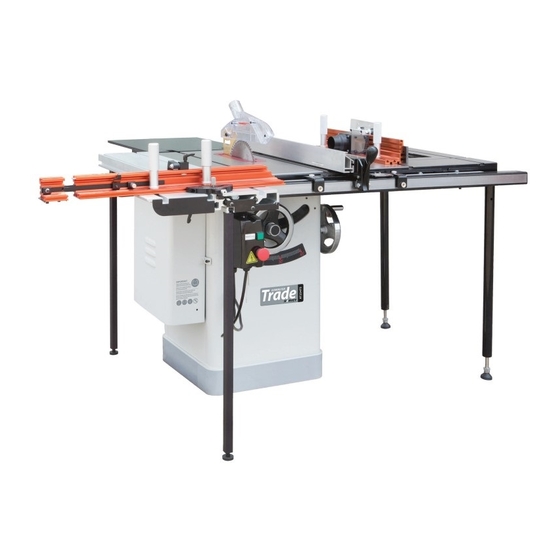 AXMINSTER AT254TS SAW MANUAL | ManualsLib