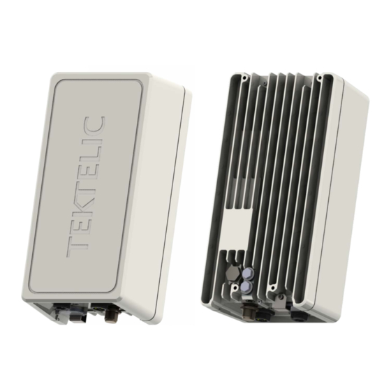 TEKTELIC COMMUNICATIONS KONA MICRO GATEWAY USER MANUAL | ManualsLib
