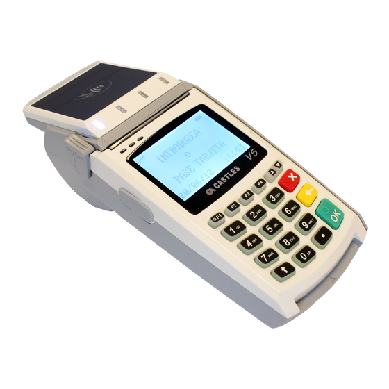 CASTLES TECHNOLOGY VEGA5000S TOUCH TERMINAL USER MANUAL | ManualsLib