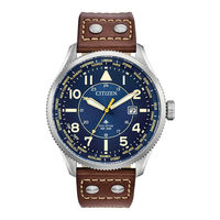 CITIZEN ECO-DRIVE E784 WATCH INSTRUCTION MANUAL | ManualsLib