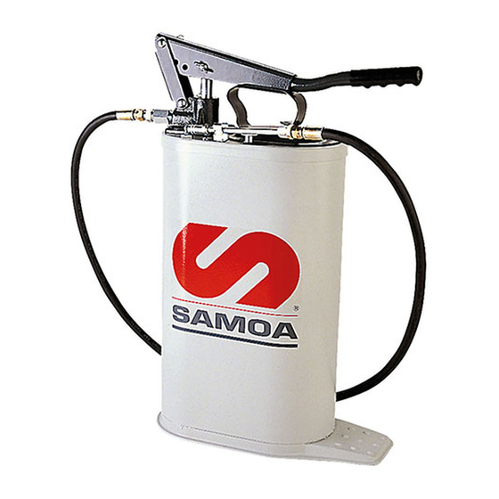 SAMOA 150 000 WATER PUMP PARTS AND TECHNICAL SERVICE MANUAL | ManualsLib