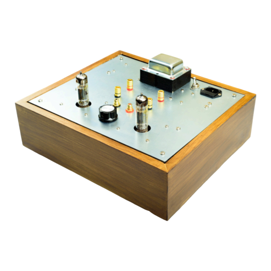 CALEDONIAN AUDIO 6BM8/ECL82 SE AMPLIFIER ASSEMBLY MANUAL | ManualsLib