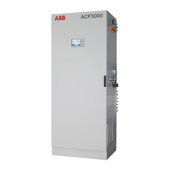 ABB ACF5000 MANUAL Pdf Download | ManualsLib