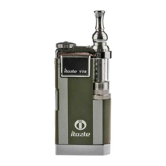 INNOKIN ITASTE VTR ELECTRONIC CIGARETTE USER MANUAL | ManualsLib