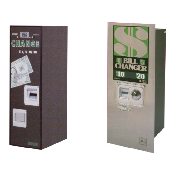 ROWE BC-1400 CASH COUNTER / COIN SORTER FIELD SERVICE MANUAL AND PARTS ...