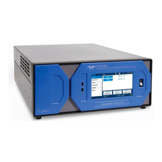 TELEDYNE T102 OPERATION MANUAL Pdf Download | ManualsLib