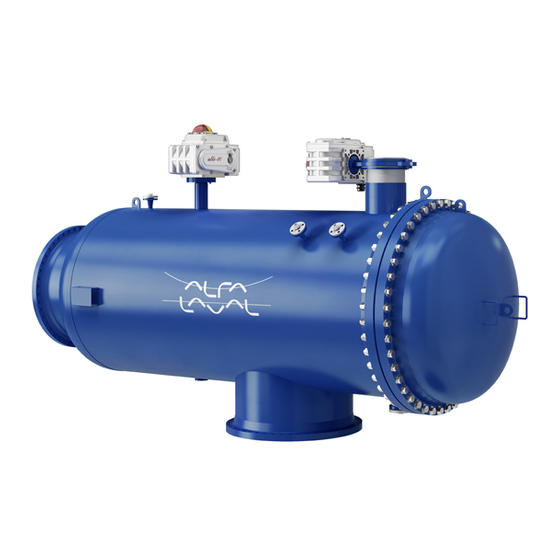 ALFA LAVAL ALF-R WATER FILTRATION SYSTEM INSTALLATION, OPERATING ...