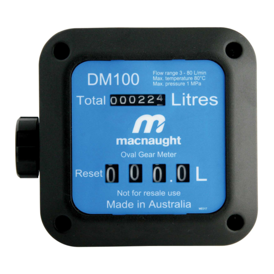 MACNAUGHT DM100-01 INSTRUCTION MANUAL Pdf Download | ManualsLib