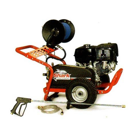 SHARK BR SERIES PRESSURE WASHER OPERATING INSTRUCTIONS AND PARTS MANUAL ...