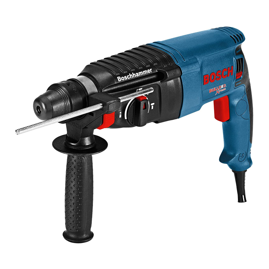 BOSCH 11250VSR ROTARY HAMMER OPERATING/SAFETY INSTRUCTIONS MANUAL ...