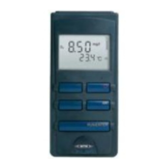 WTW COND 315I OPERATING MANUAL Pdf Download | ManualsLib