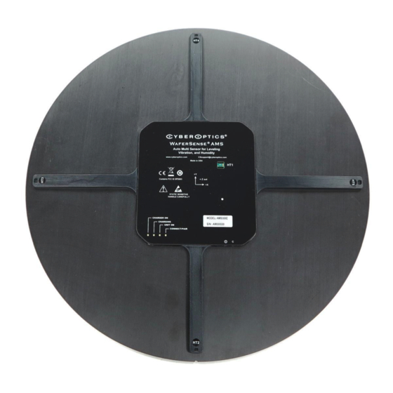CYBEROPTICS WAFERSENSE AMS SERIES USER MANUAL Pdf Download | ManualsLib