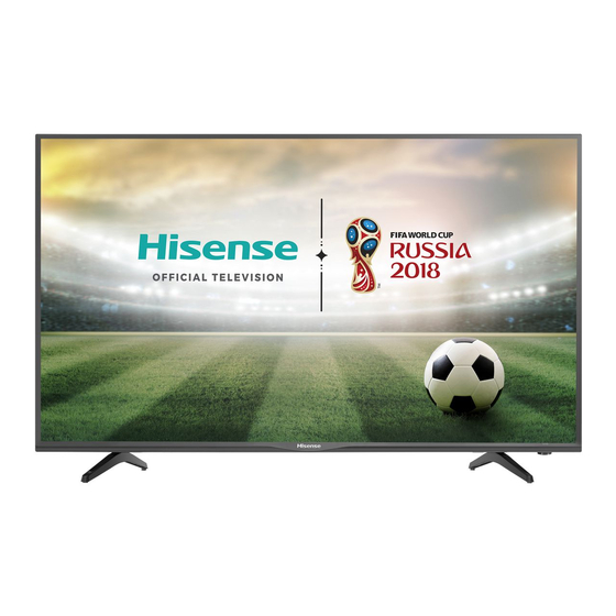 HISENSE H5 SERIES TV QUICK START MANUAL | ManualsLib