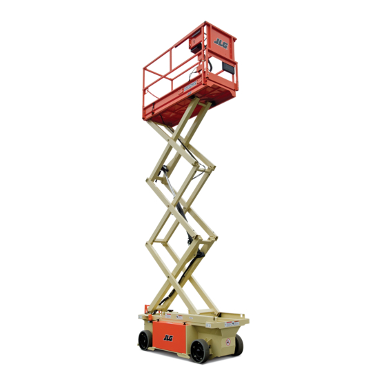 JLG 1932RS/6RS LIFTING SYSTEM SERVICE AND MAINTENANCE MANUAL | ManualsLib