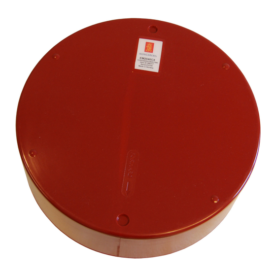 KONGSBERG EM 2040C INSTALLATION MANUAL Pdf Download | ManualsLib