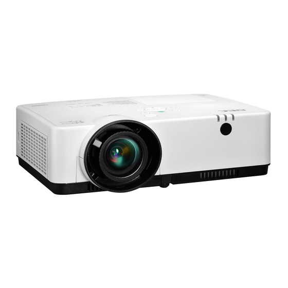 NEC ME342U PROJECTOR USER MANUAL | ManualsLib