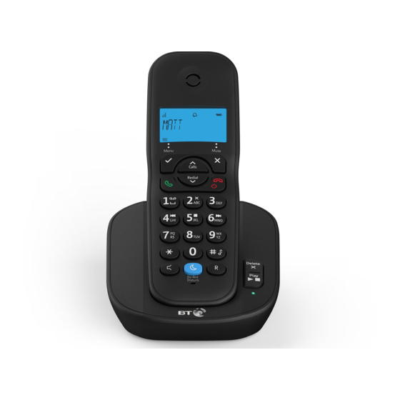 BT BT3440 CORDLESS TELEPHONE QUICK SETUP AND USER MANUAL | ManualsLib