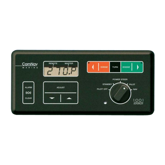 COMNAV 1001 AUTOPILOT SYSTEM INSTALLATION & OPERATION MANUAL | ManualsLib