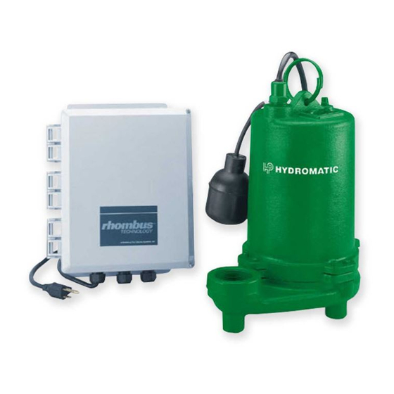 HYDROMATIC HTS50 SERIES WATER PUMP INSTALLATION, OPERATION & PARTS ...