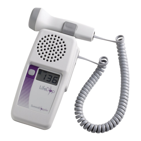 SUMMIT DOPPLER LIFEDOP L150 SERIES USER MANUAL Pdf Download | ManualsLib