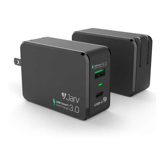 JARV JRV-TC2100-BLK BATTERY CHARGER USER MANUAL | ManualsLib