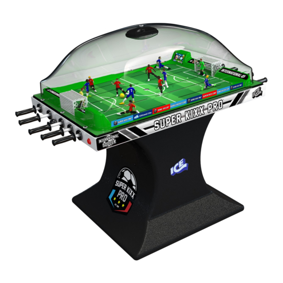 INNOVATIVE CONCEPTS IN ENTERTAINMENT SUPER KIXX PRO ARCADE GAME MACHINE ...