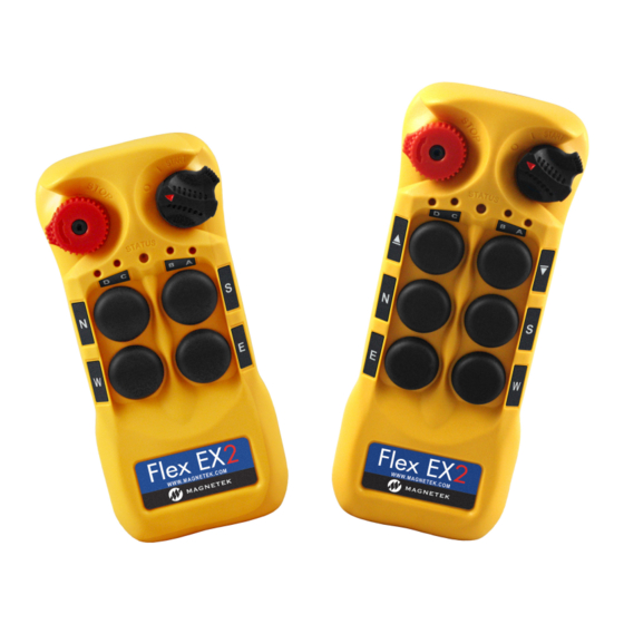 MAGNETEK FLEX 4EX2 REMOTE CONTROL INSTRUCTION MANUAL | ManualsLib