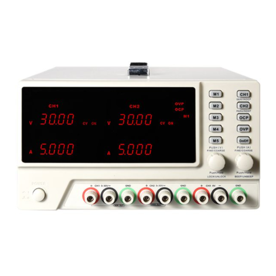 RND 320-KA3305P POWER SUPPLY USER MANUAL | ManualsLib