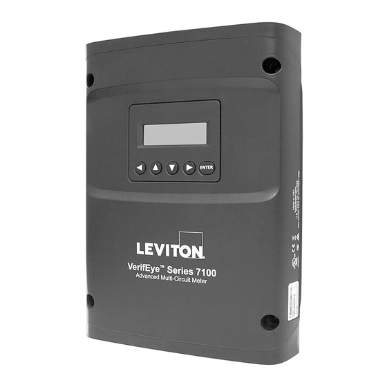 LEVITON VERIFEYE 7000 SERIES USER MANUAL Pdf Download | ManualsLib