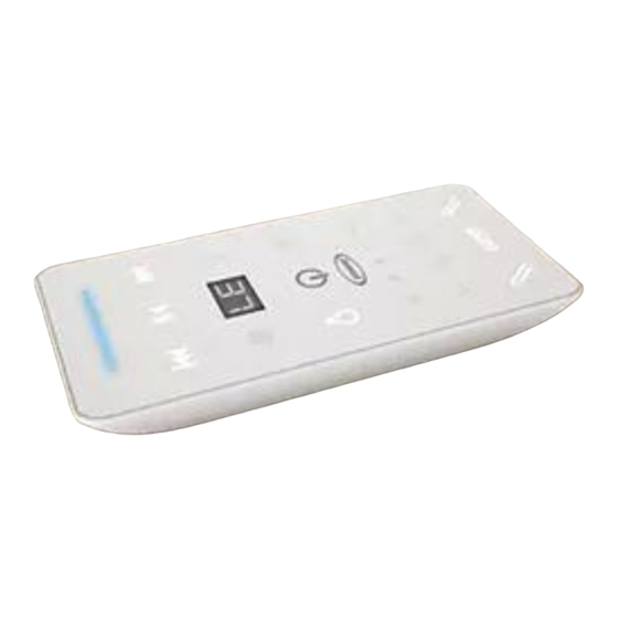 JACUZZI J.TOUCH REMOTE CONTROL QUICK MANUAL | ManualsLib