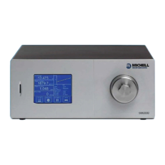 MICHELL INSTRUMENTS S8000 USER MANUAL Pdf Download | ManualsLib