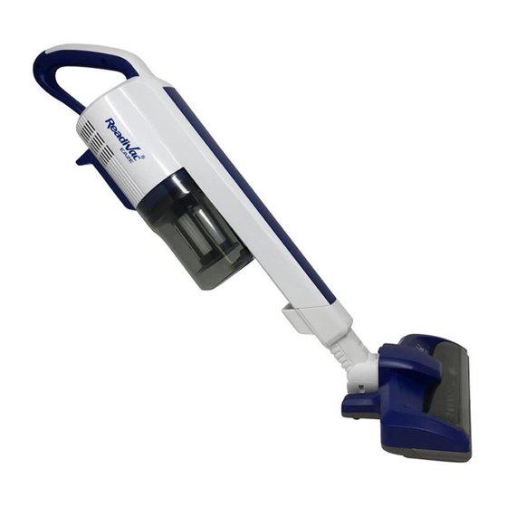 READIVAC EAZE RS1000 VACUUM CLEANER INSTRUCTION MANUAL | ManualsLib