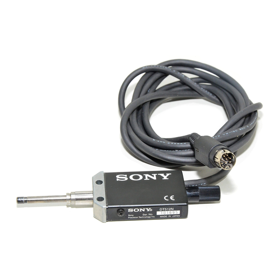 SONY DT12N INSTRUCTION MANUAL Pdf Download | ManualsLib