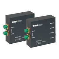 Thorlabs PDB480C-AC Manuals | ManualsLib