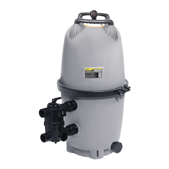 JANDY DEV SERIES SWIMMING POOL FILTER INSTALLATION AND OPERATION MANUAL ...