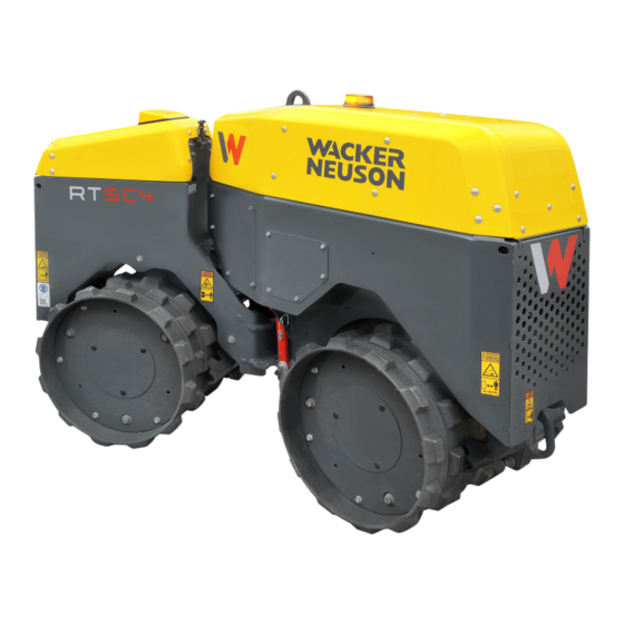 WACKER NEUSON RTD-SC4 OPERATOR'S MANUAL Pdf Download | ManualsLib