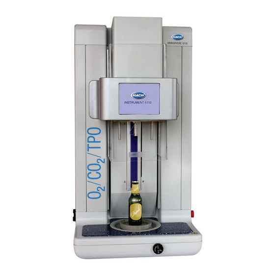 HACH LANGE ORBISPHERE 6110 USER MANUAL Pdf Download | ManualsLib