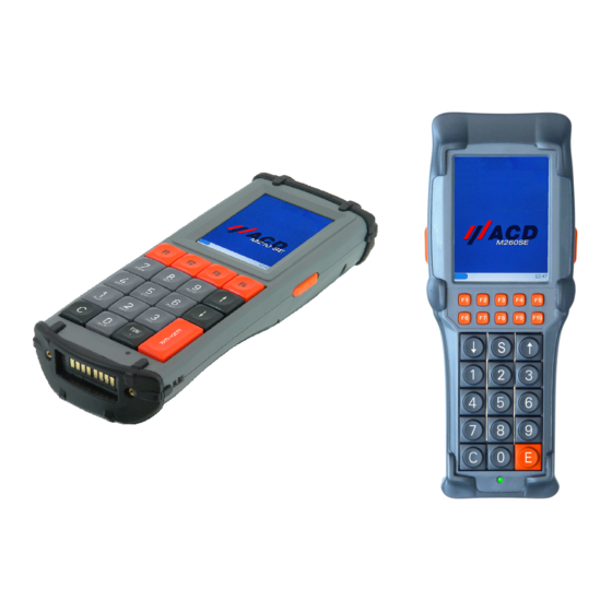 ACD GRUPPE M215SE TOUCH TERMINAL PROGRAMMING INSTRUCTIONS MANUAL ...
