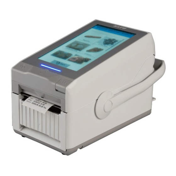 SATO FX3-LX PRINTER OPERATOR'S MANUAL | ManualsLib