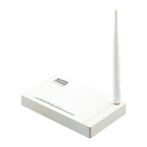 NETIS DL4310 NETWORK ROUTER QUICK INSTALLATION MANUAL | ManualsLib