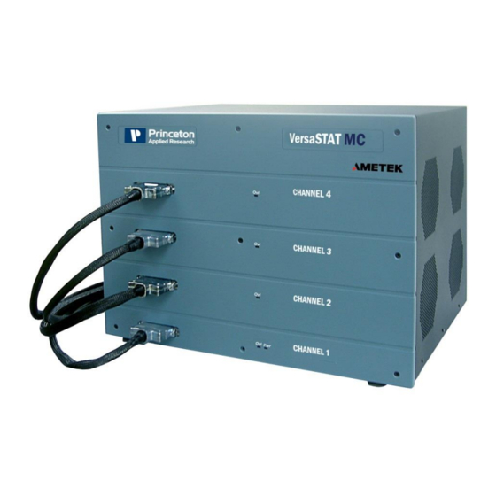 AMETEK VERSASTAT MC HARDWARE MANUAL Pdf Download | ManualsLib