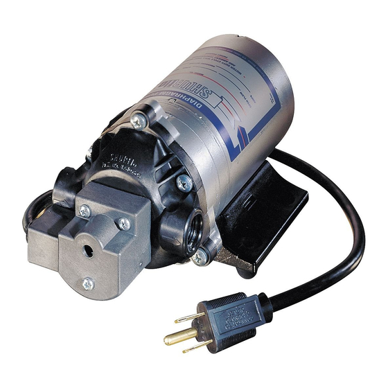 SHURFLO 8025-933-399 WATER SYSTEM INSTALLATION AND OPERATION MANUAL ...