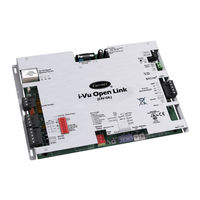 CARRIER I-VU OPEN LINK CONTROLLER INSTALLATION AND STARTUP MANUAL ...