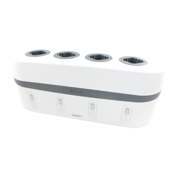 B. BRAUN ACCULAN 3TI GA677 BATTERY CHARGER INSTRUCTIONS FOR USE MANUAL ...