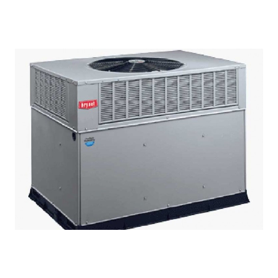 BRYANT 582A SERIES GAS HEATER INSTALLATION, START-UP AND SERVICE ...