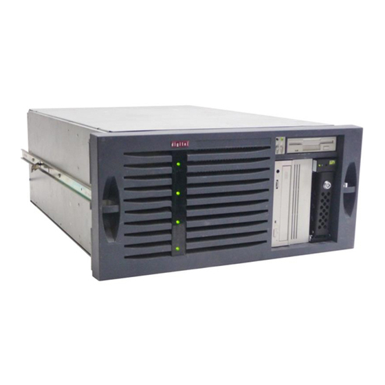 DIGITAL EQUIPMENT ALPHASERVER 800 SERVER SERVICE MANUAL | ManualsLib